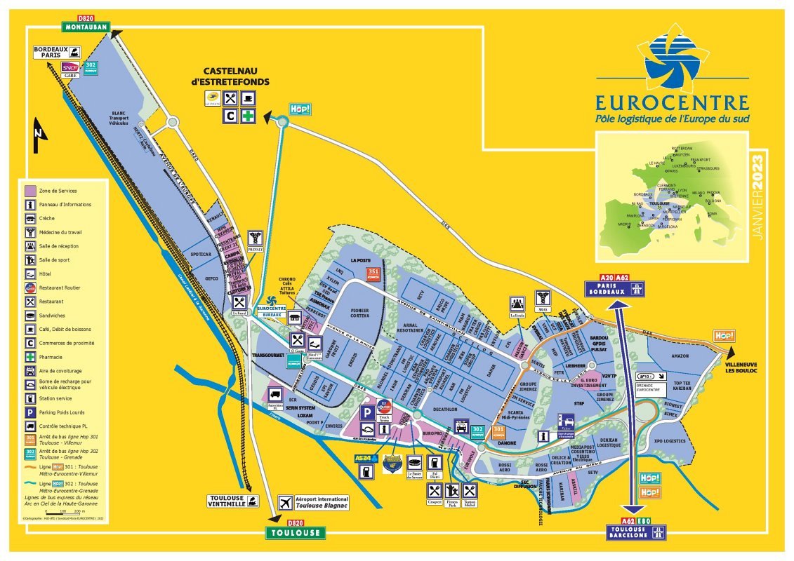 SYNDICAT MIXTE EUROCENTRE : Les entreprises